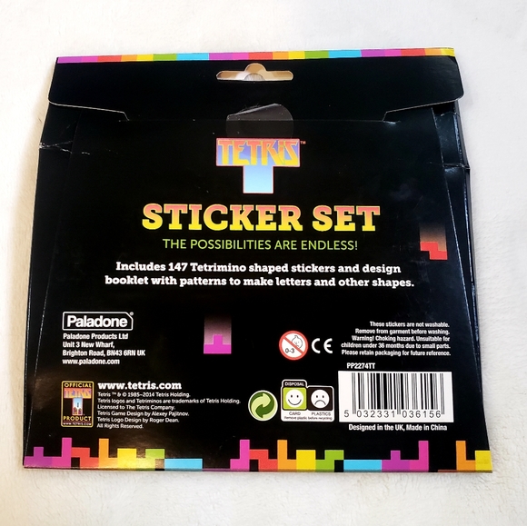 Tetris | Art | Tetris Sticker Set | Poshmark